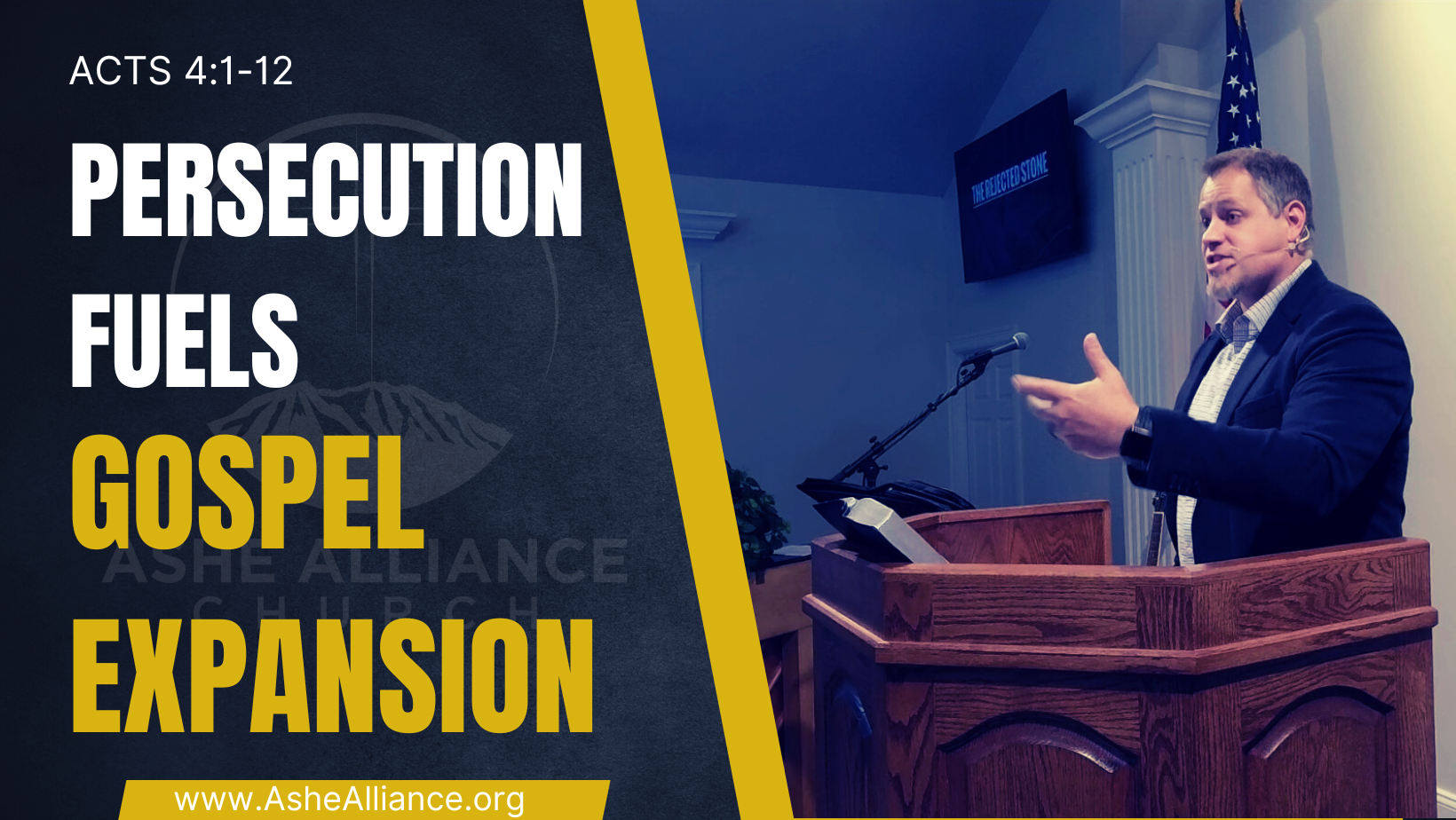 Persecution Fuels Gospel Expansion | Ashe Alliance Church | Jefferson ...
