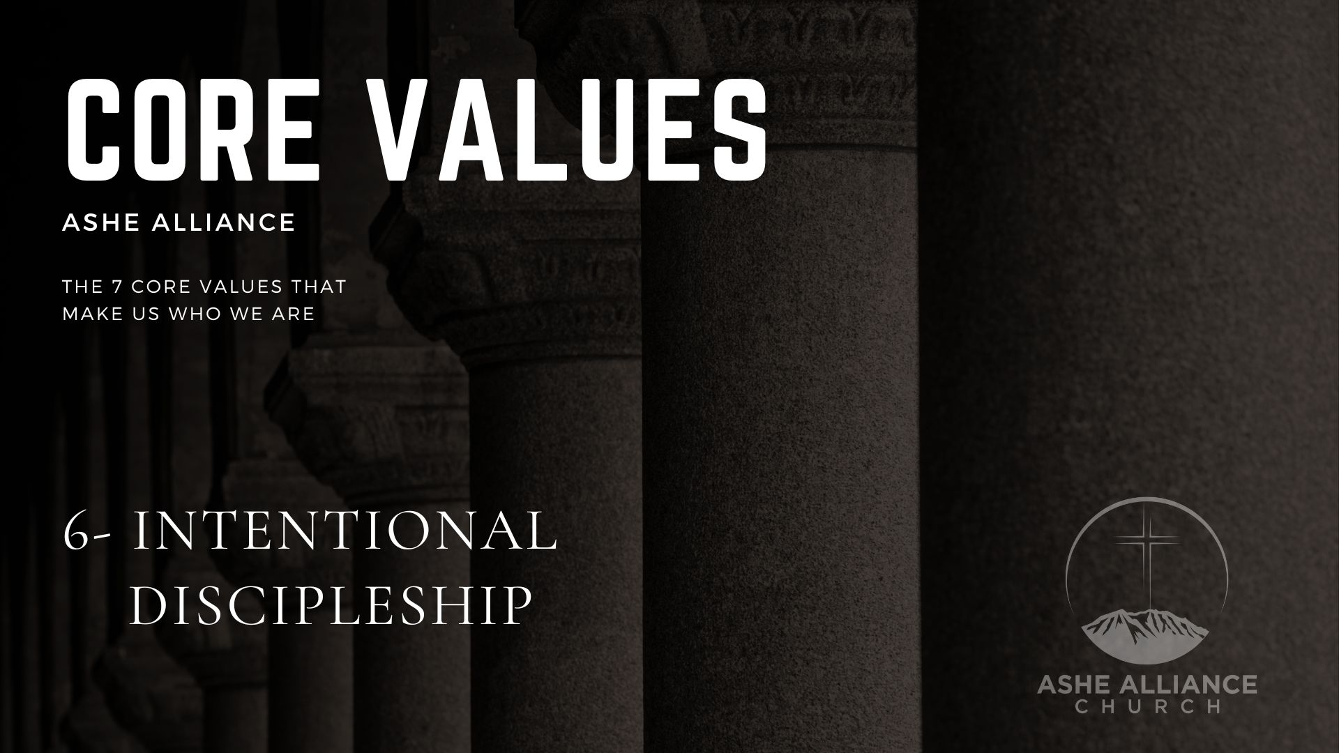 Intentional Discipleship | Ashe Alliance Church