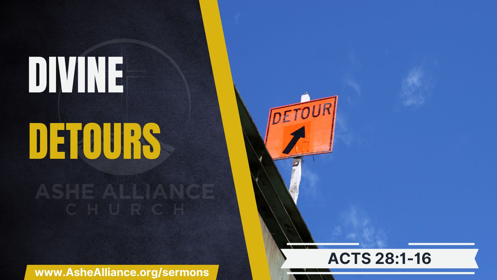 Divine Detours | Ashe Alliance Church